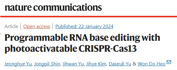 KAIST, RNA 유전자가위 정밀제어기술 개발